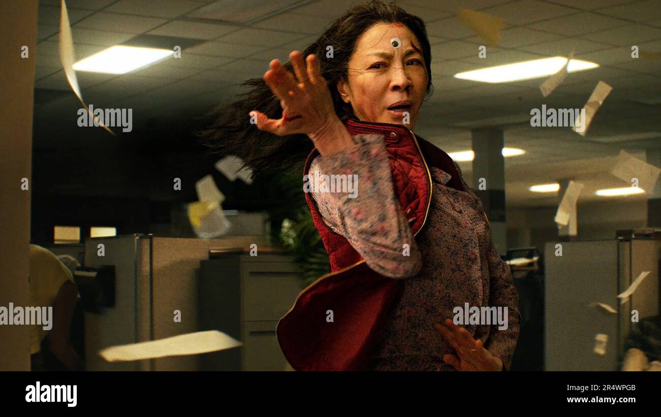 Everything Everywhere All at Once Year : 2022 USA Director : Dan Kwan ...