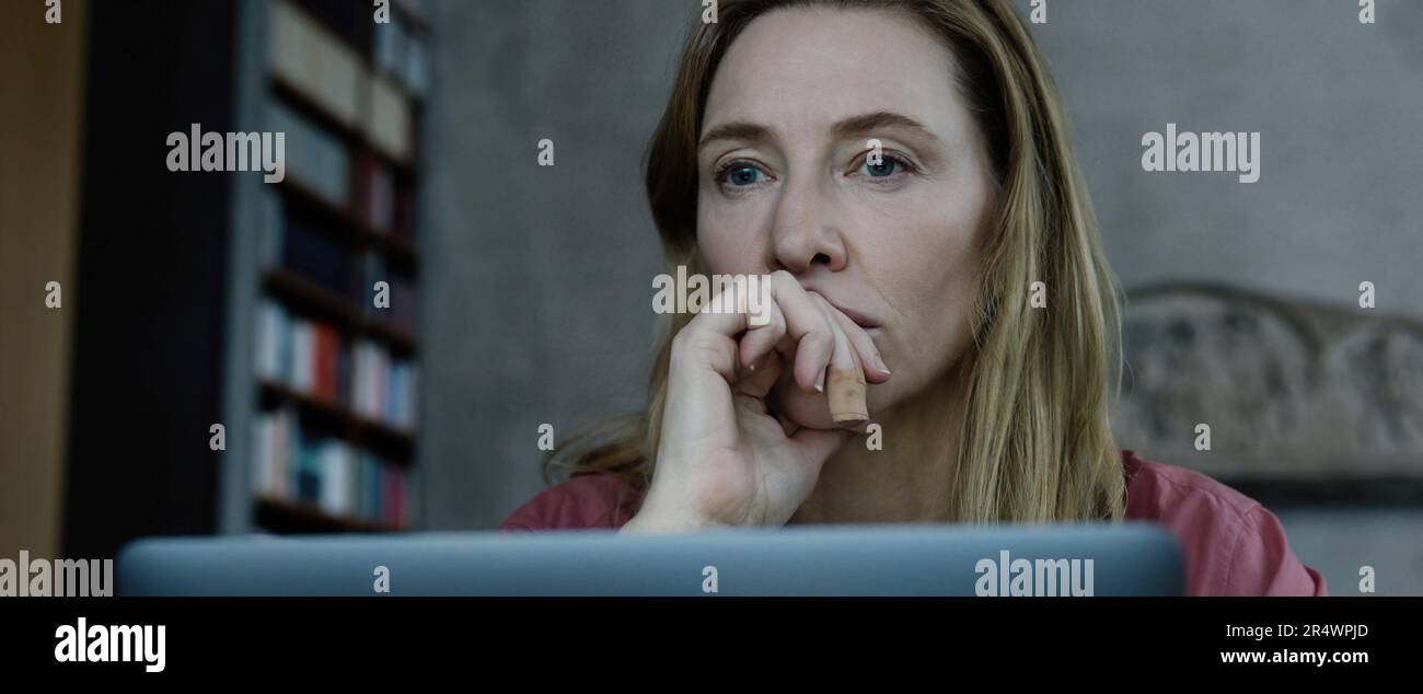 Tár Year : 2022 USA Director : Todd Field Cate Blanchett Stock Photo ...