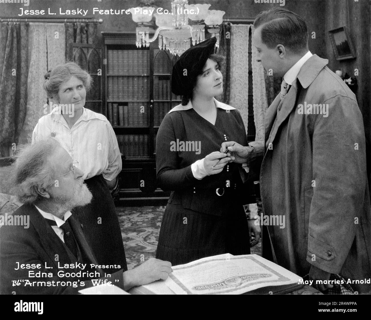Armstrong's wife 1915, USA Director: George Melford Edna Goodrich ...