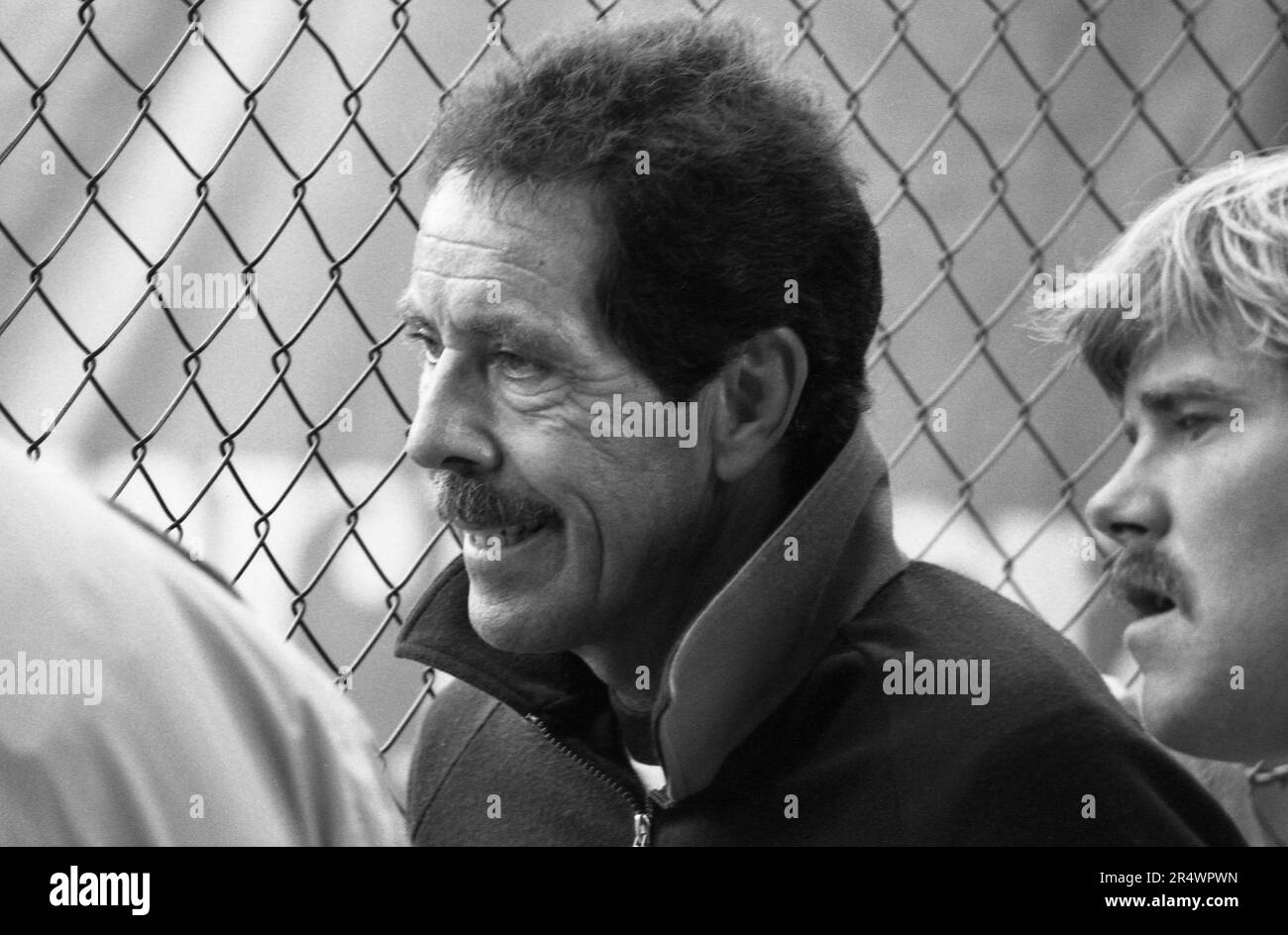 Portrait of American tennis coach Nick Bollettieri in 1984 Stock Photo ...