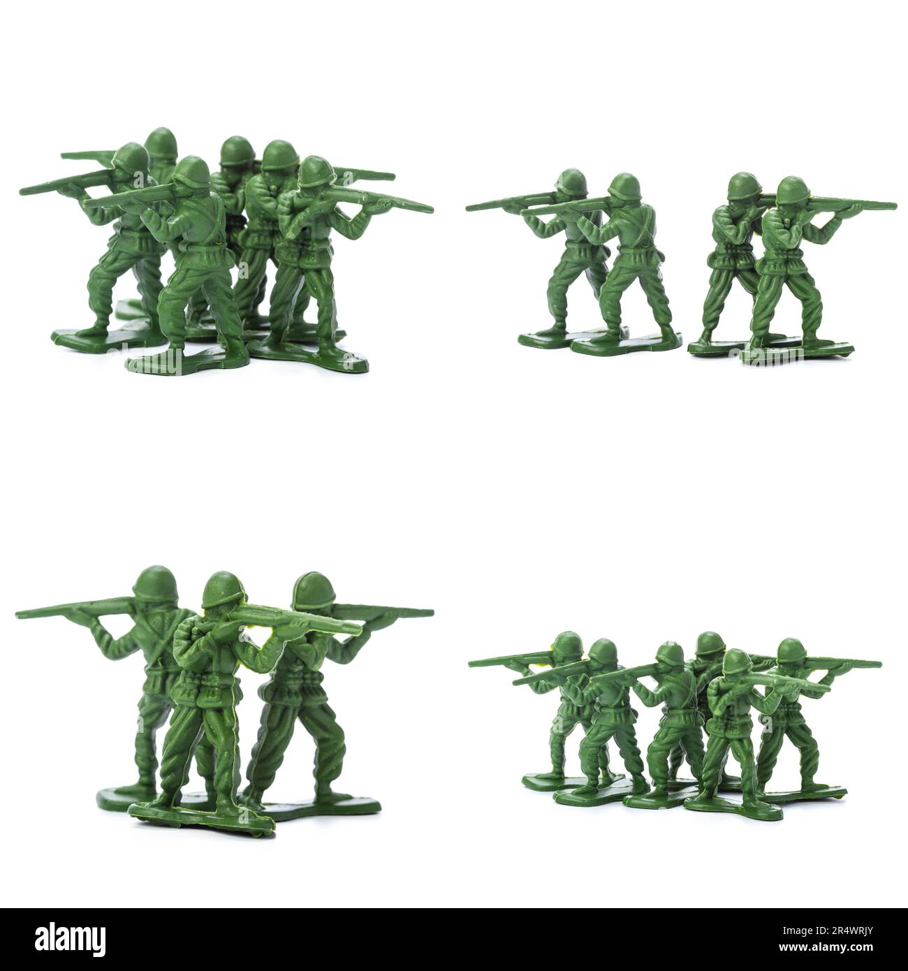 Collection of traditional toy soldiers Stock Photo - Alamy