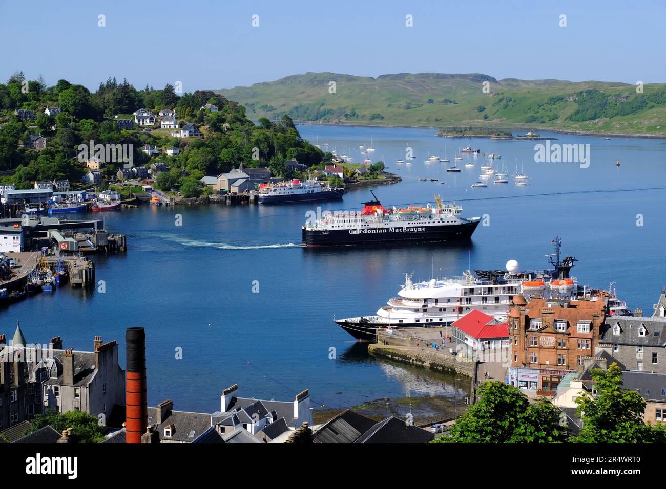 Oban, Scotland, UK. 30th May 2023. Glorious warm and sunny weather in ...