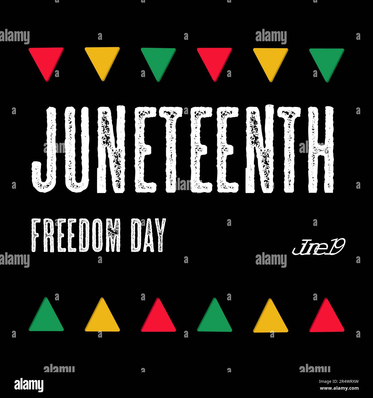 juneteenth holiday silhouette struggle freedom equality vector banner ...