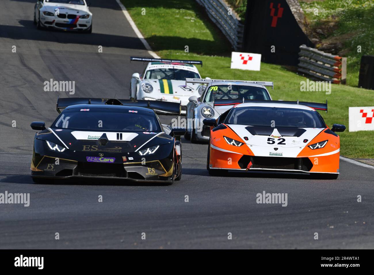 Jason McInulty, David McInulty,Lamborghini Huracan Super Trofeo EVO, Ron Maydon, Craig Davies ...