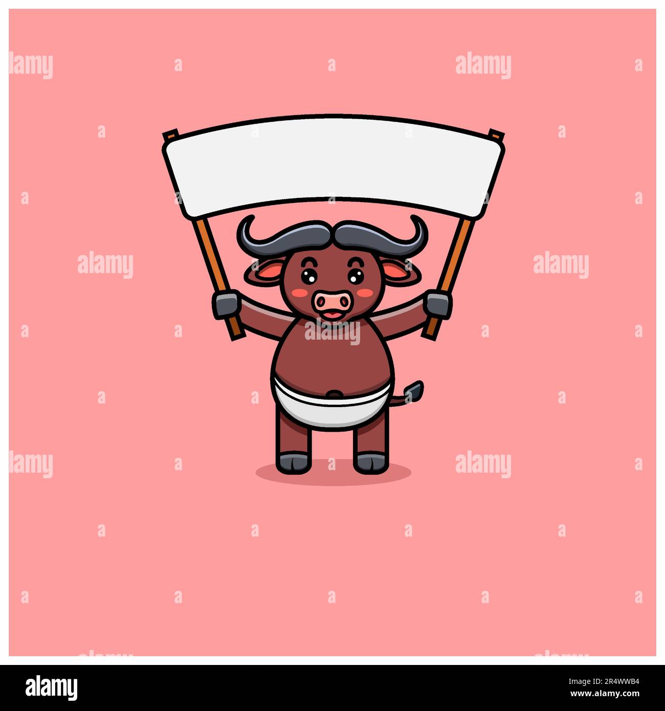 Flag buffalo Cut Out Stock Images & Pictures - Alamy