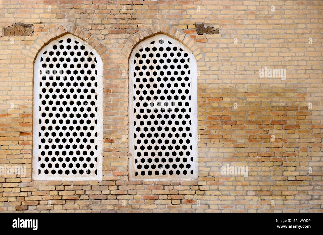 Windows of the Jahongir Mausoleum, Uzbekistan Stock Photo - Alamy