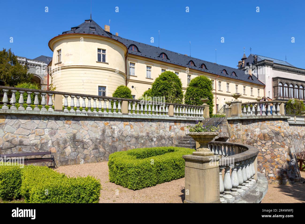 novorenesancni zamek Zbiroh u Rokycan, Plzensky kraj, Ceska republika ...