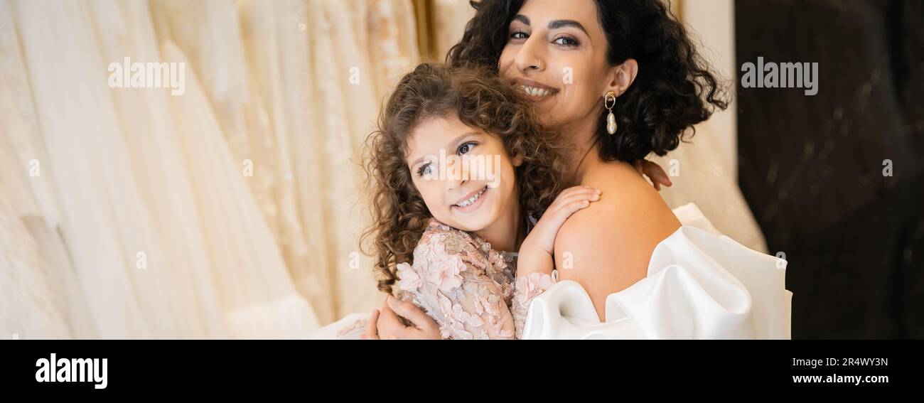 gorgeous middle eastern bride with brunette hair in white wedding dress ...