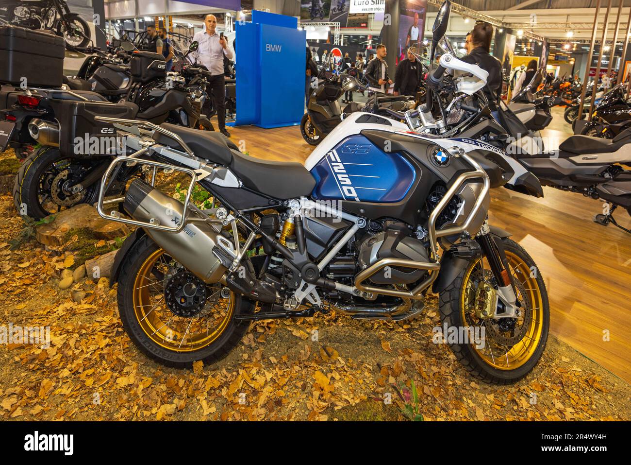 Belgrade, Serbia - March 22, 2023: Big Adventure Motorcycle Bmw ...