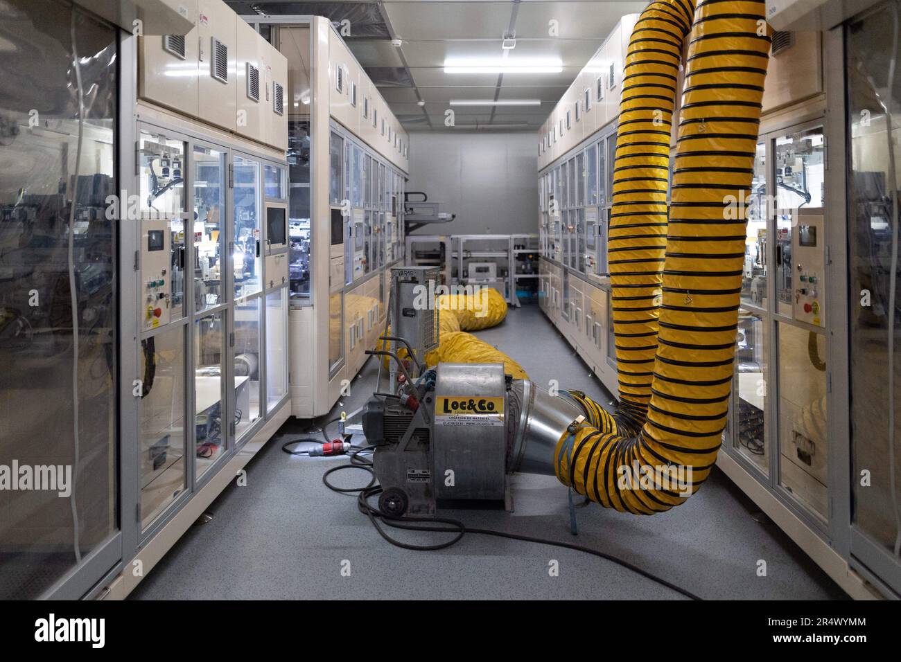 Billy Berclau, France. 30th May, 2023. A view inside the gigafactory of ...
