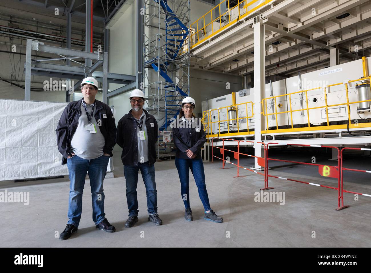 Billy Berclau, France. 30th May, 2023. ACC Workers and employees inside ...