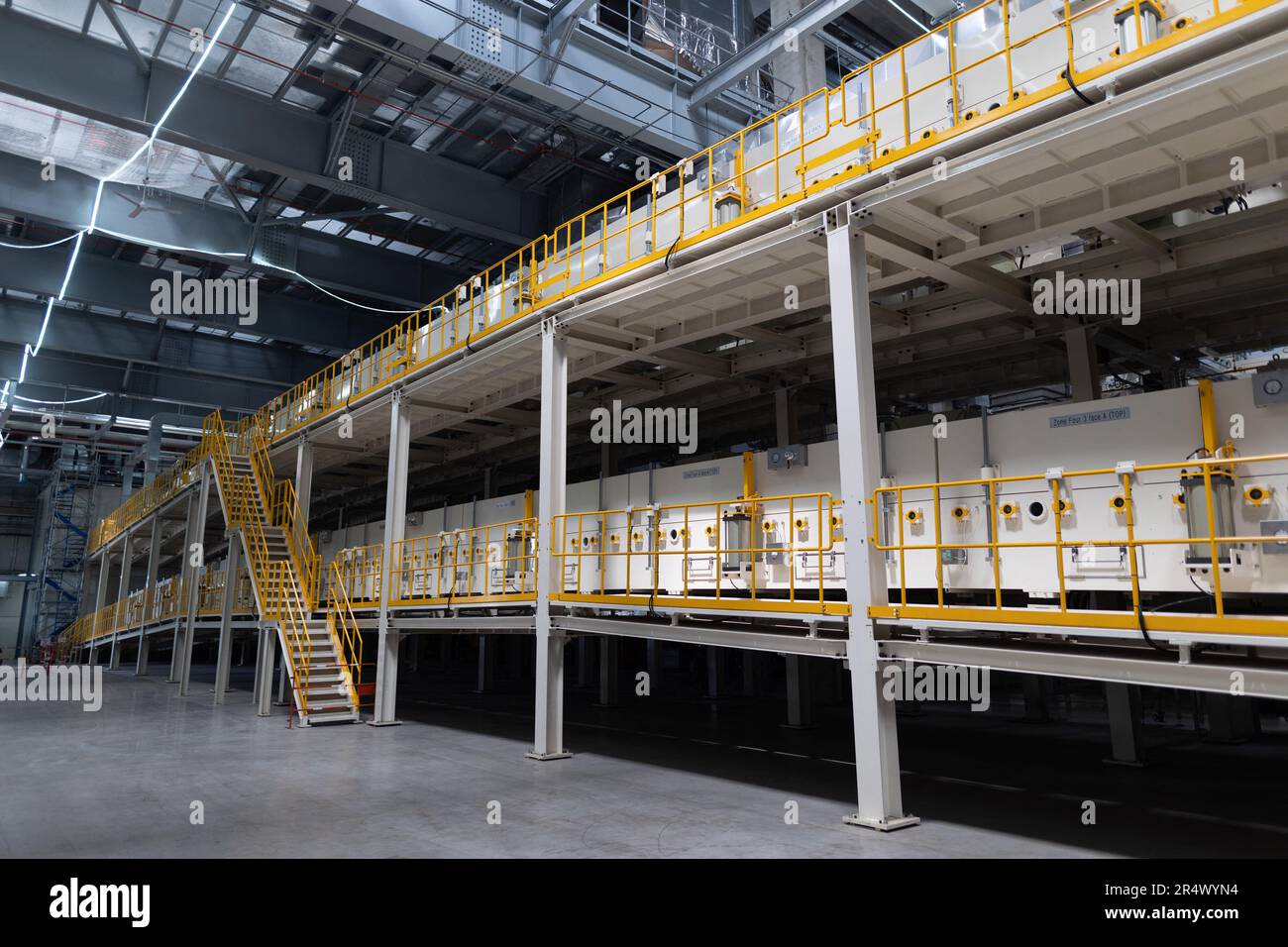 Billy Berclau, France. 30th May, 2023. A view inside the gigafactory of ...