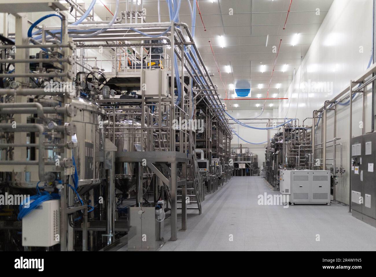 Billy Berclau, France. 30th May, 2023. A view inside the gigafactory of ...