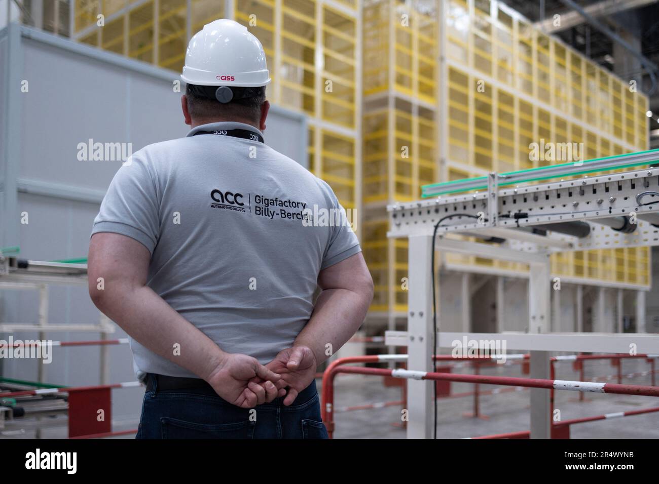 Billy Berclau, France. 30th May, 2023. ACC Worker inside the ...