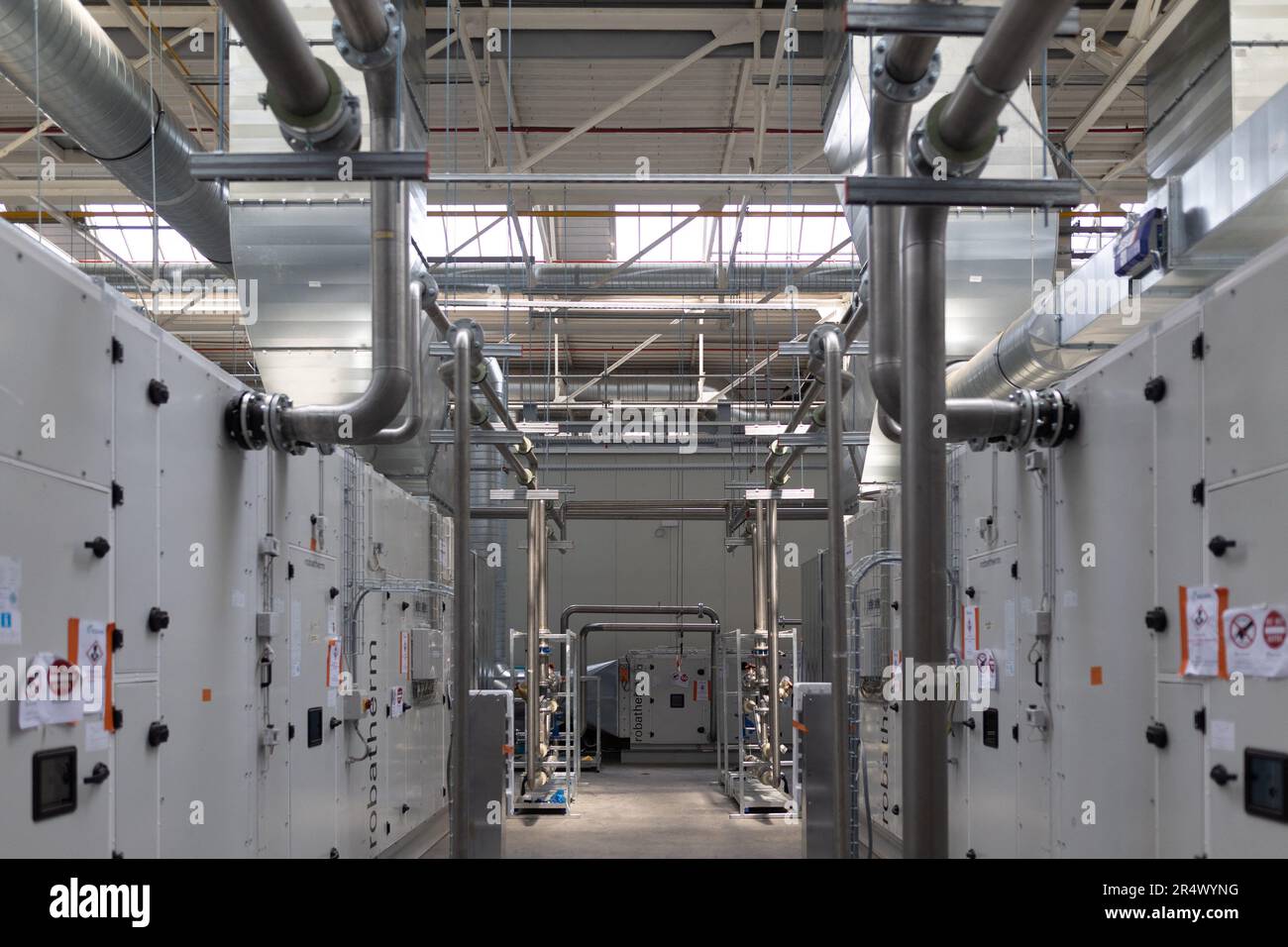 Billy Berclau, France. 30th May, 2023. A view inside the gigafactory of ...