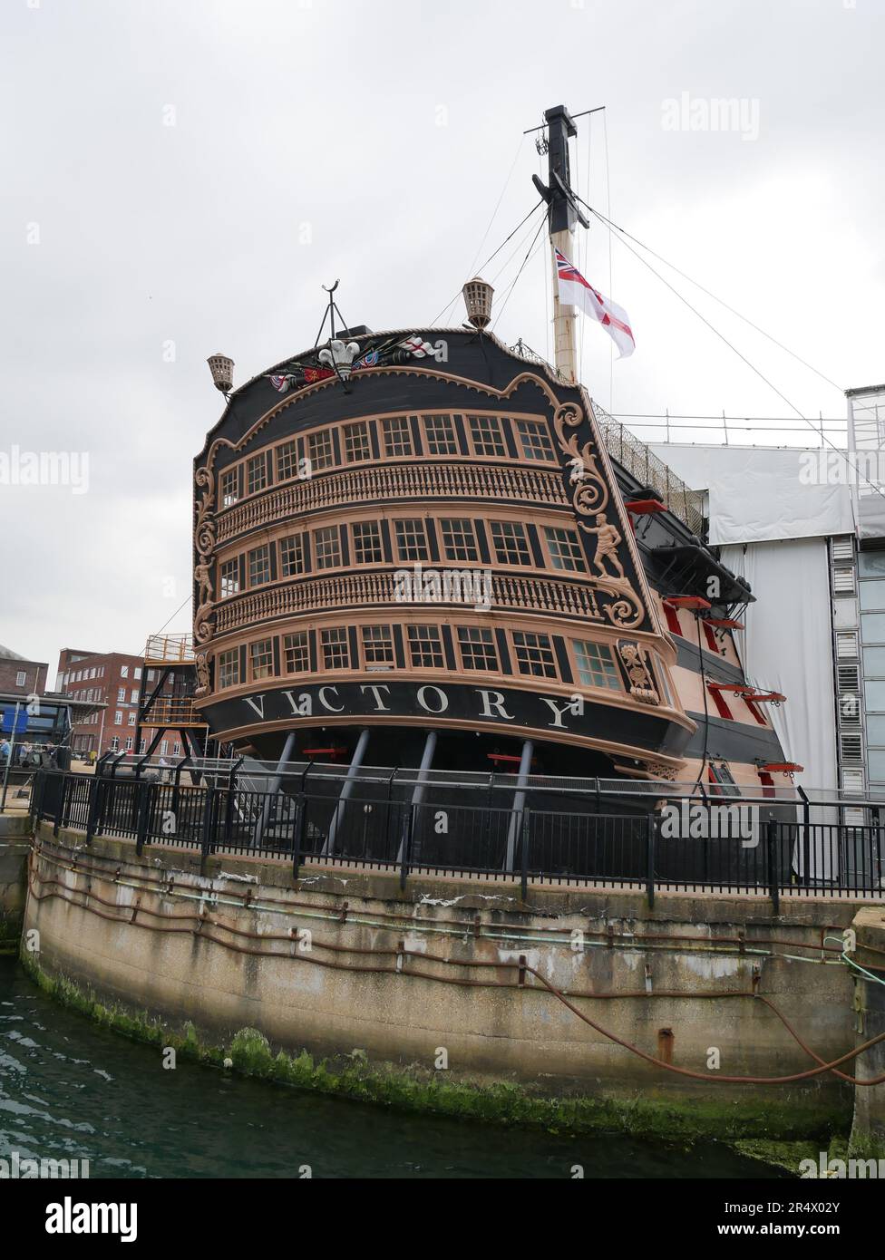 Portsmouth Historic Dockyard, Hampshire, England Stock Photo - Alamy