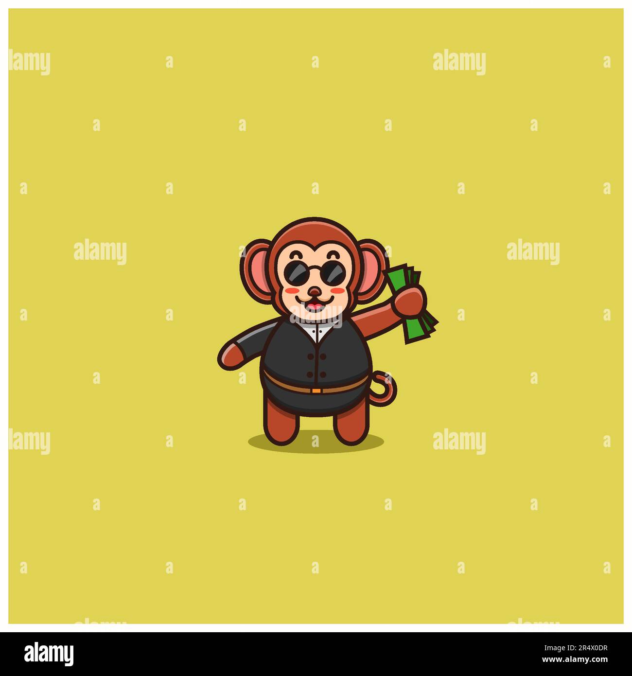 Cartoon businessman vector vectors Cut Out Stock Images & Pictures - Alamy