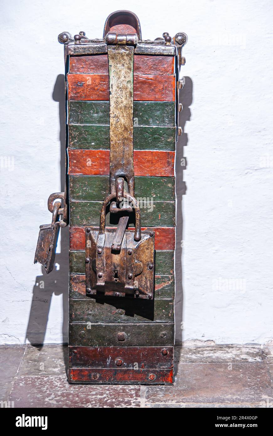 Copenhagen, Denmark - September 14, 2010: Historic standing metal ...