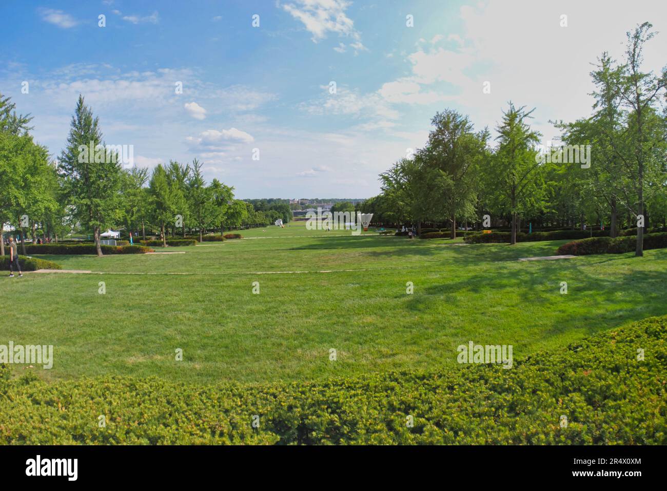 Kansas City, Missouri - May 29, 2023: Fisheye of the Shuttlecock ...