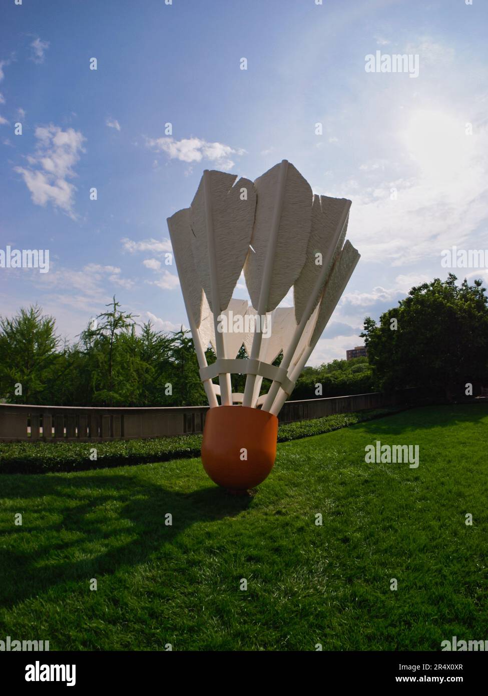 Kansas City, Missouri - May 29, 2023: Fisheye of the Shuttlecock ...