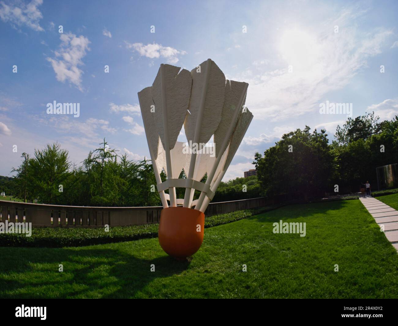 Kansas City, Missouri - May 29, 2023: Fisheye of the Shuttlecock ...