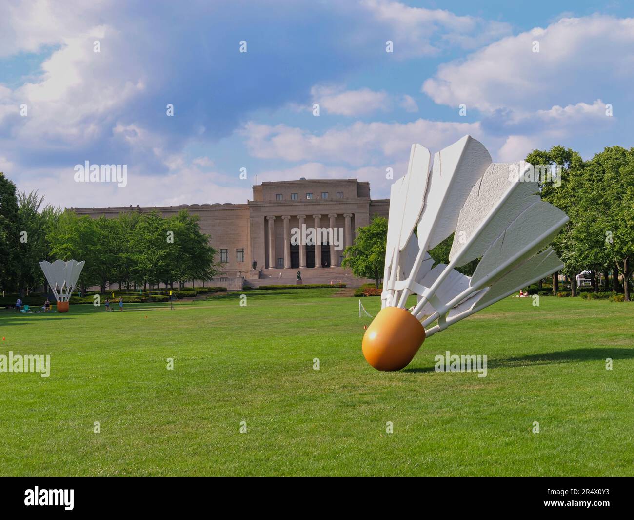 Kansas City, Missouri - May 29, 2023: Fisheye of the Shuttlecock ...