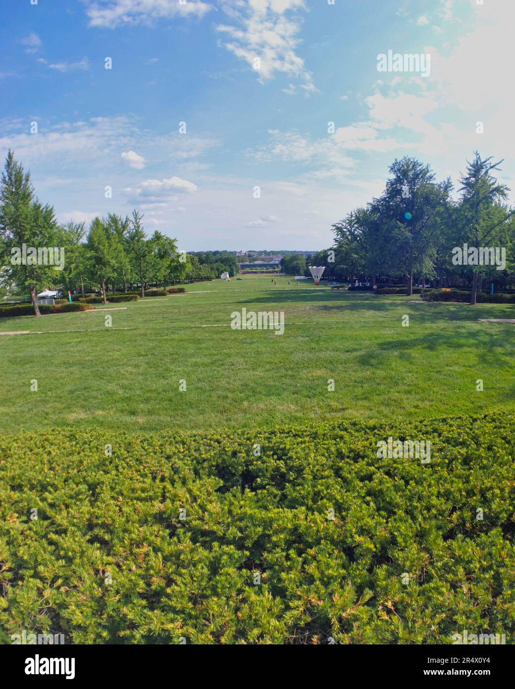 Kansas City, Missouri - May 29, 2023: Fisheye of the Shuttlecock ...