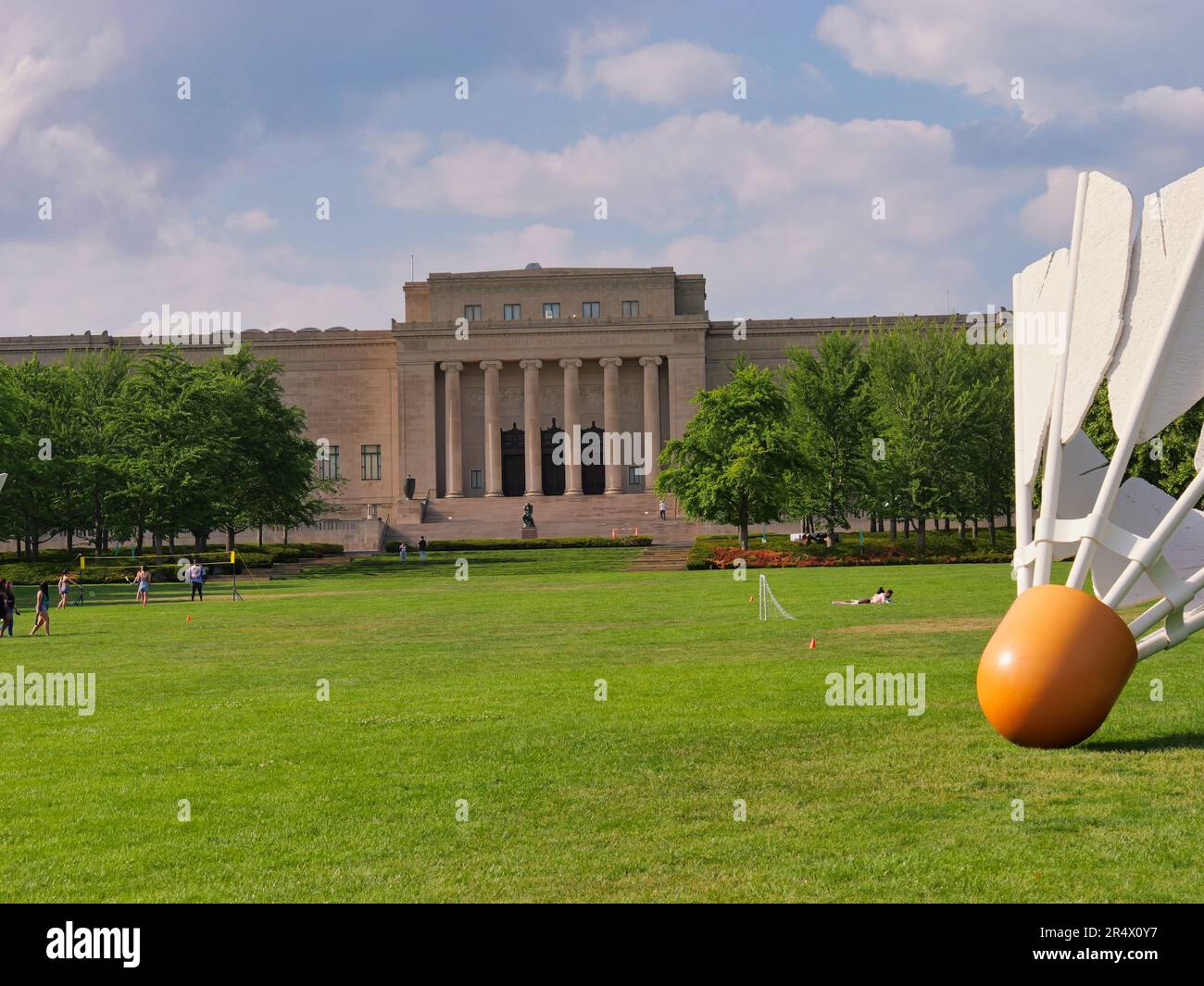 Kansas City, Missouri - May 29, 2023: Fisheye of the Shuttlecock ...