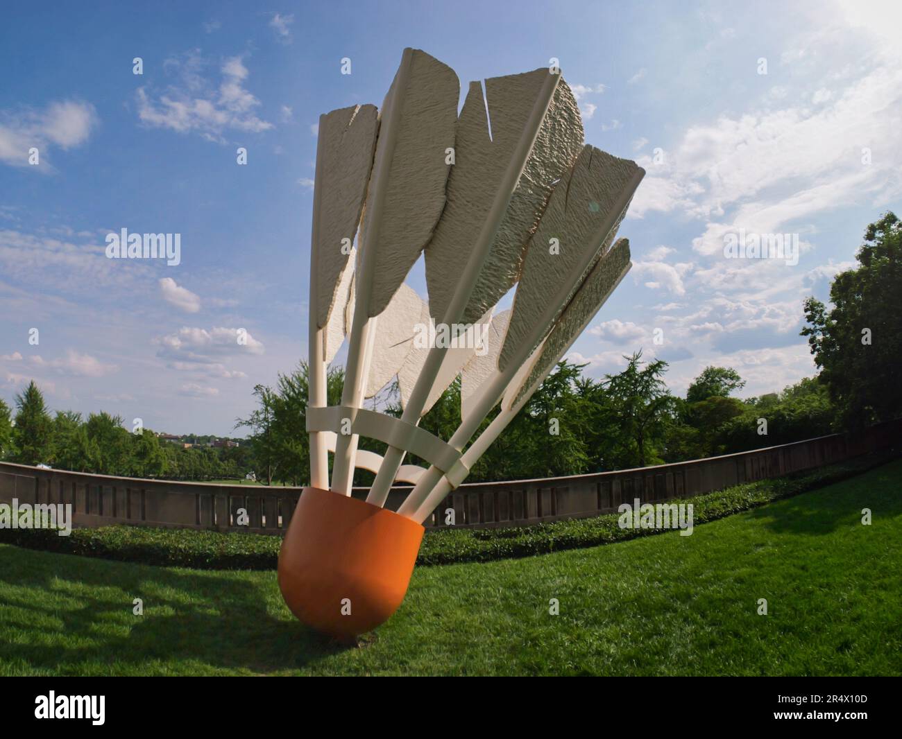 Kansas City, Missouri - May 29, 2023: Fisheye of the Shuttlecock ...