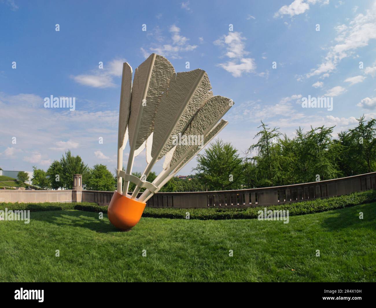 Kansas City, Missouri - May 29, 2023: Fisheye of the Shuttlecock ...