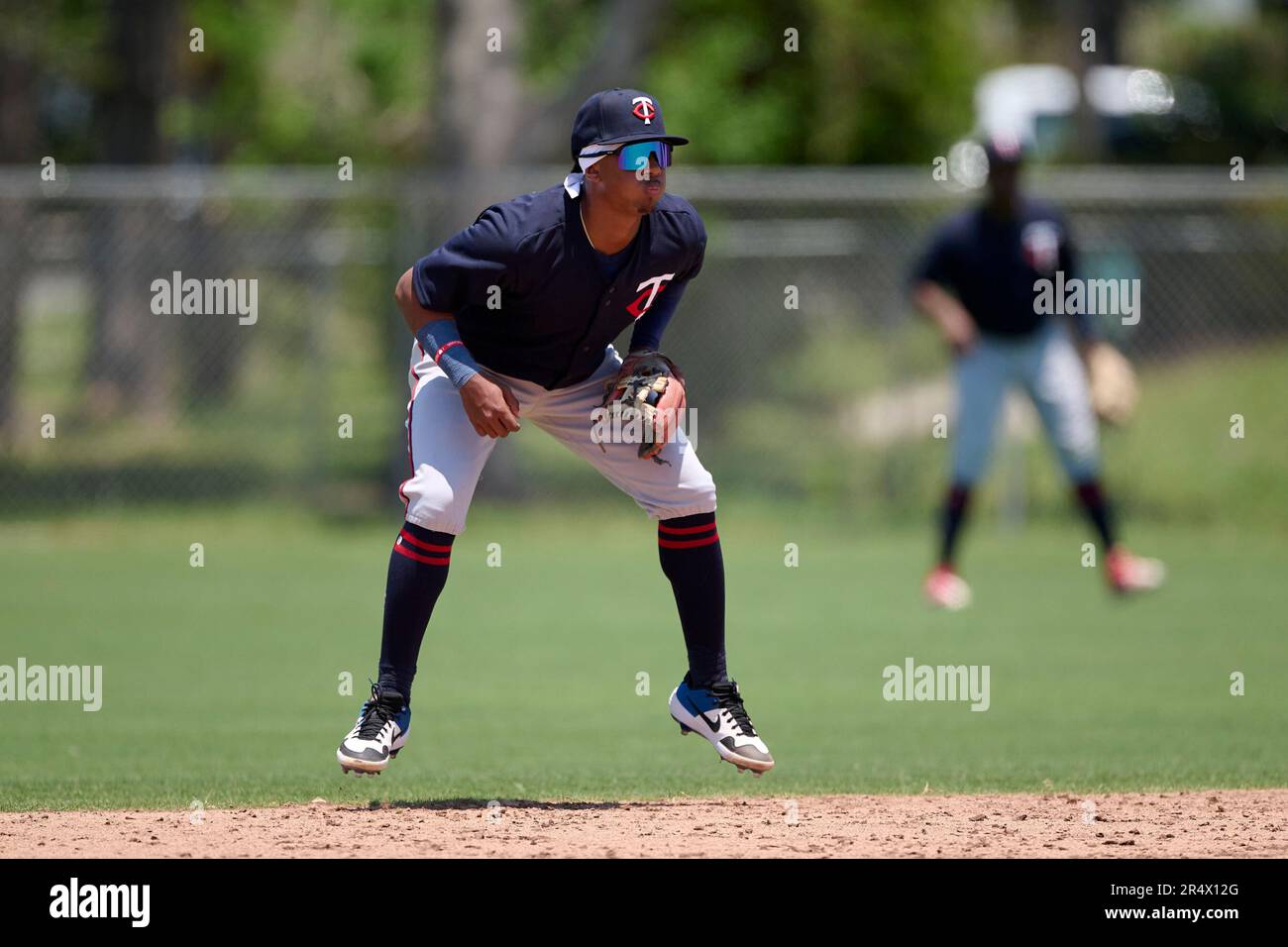 Minnesota Twins second baseman Harold Grant (61) during an Extended ...