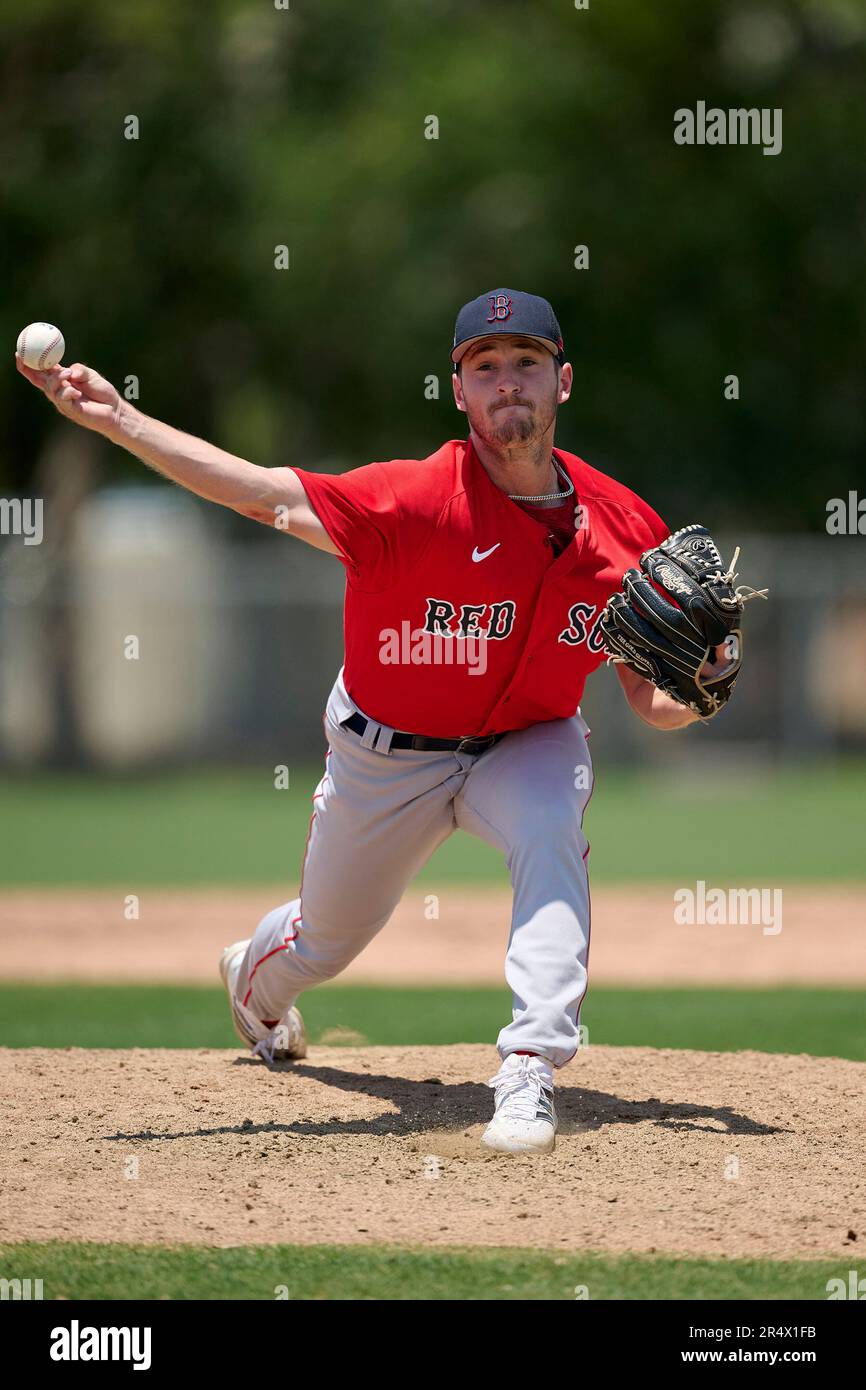 Boston Red Sox pitcher Garrett Ramsey (59) during an Extended Spring ...