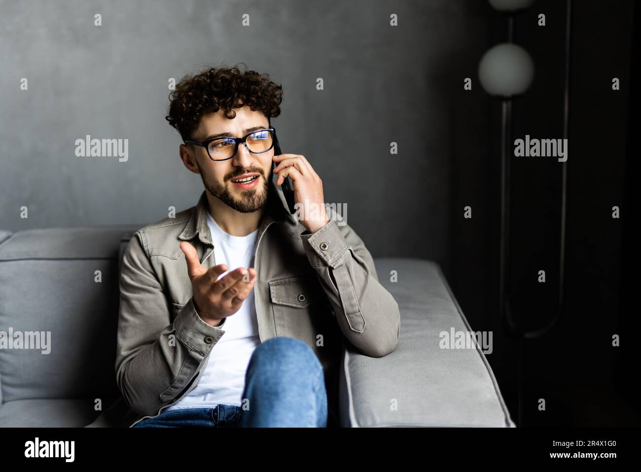 Slow motion portrait handsome young hi-res stock photography and images ...