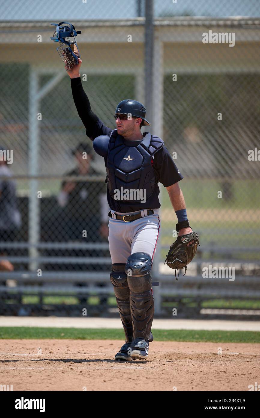 Minnesota Twins catcher Kyle Schmidt (65) during an Extended Spring ...