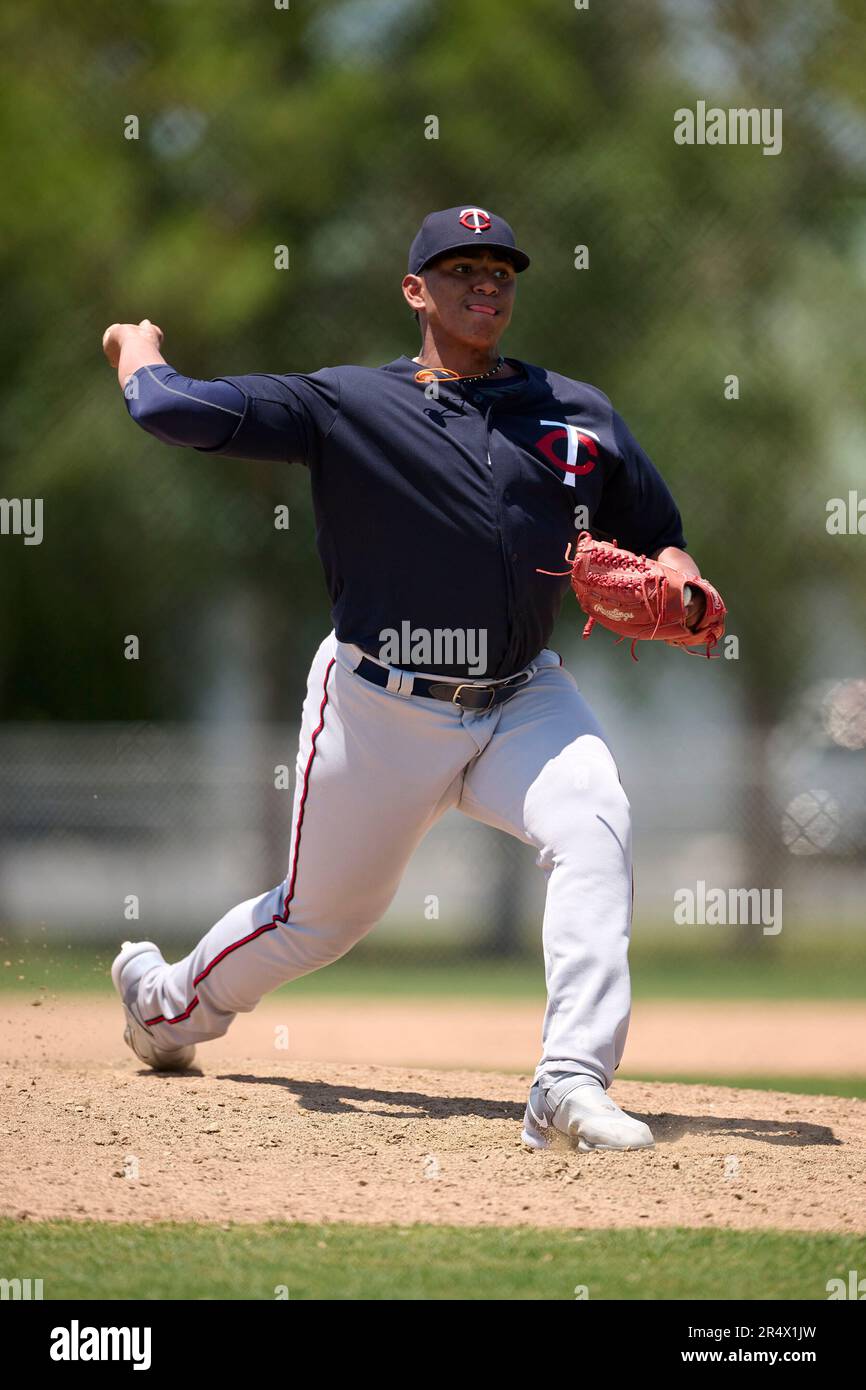 Minnesota Twins pitcher Danny Moreno (50) during an Extended Spring ...