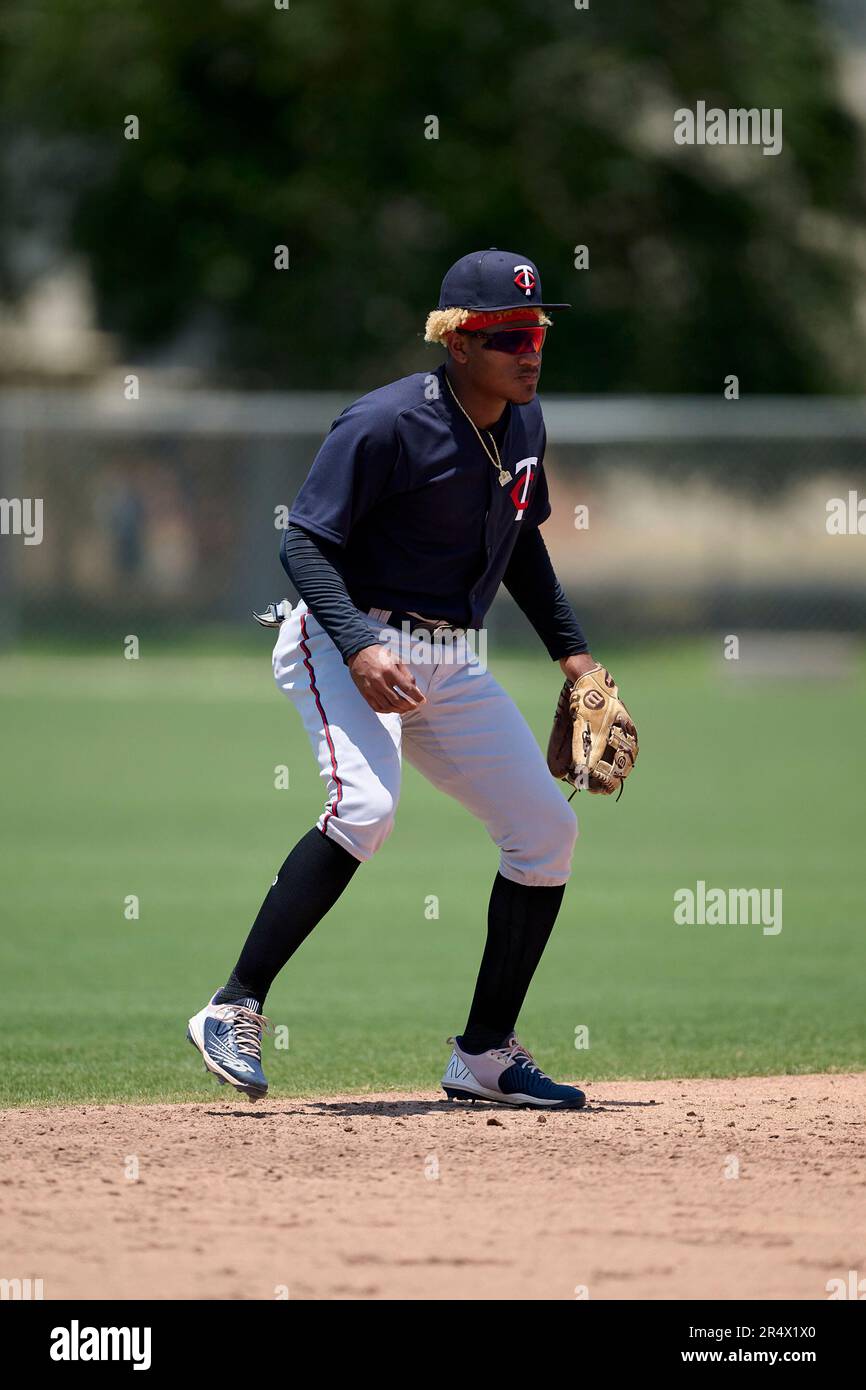 Minnesota Twins shortstop Isaac Pena (38) during an Extended Spring ...