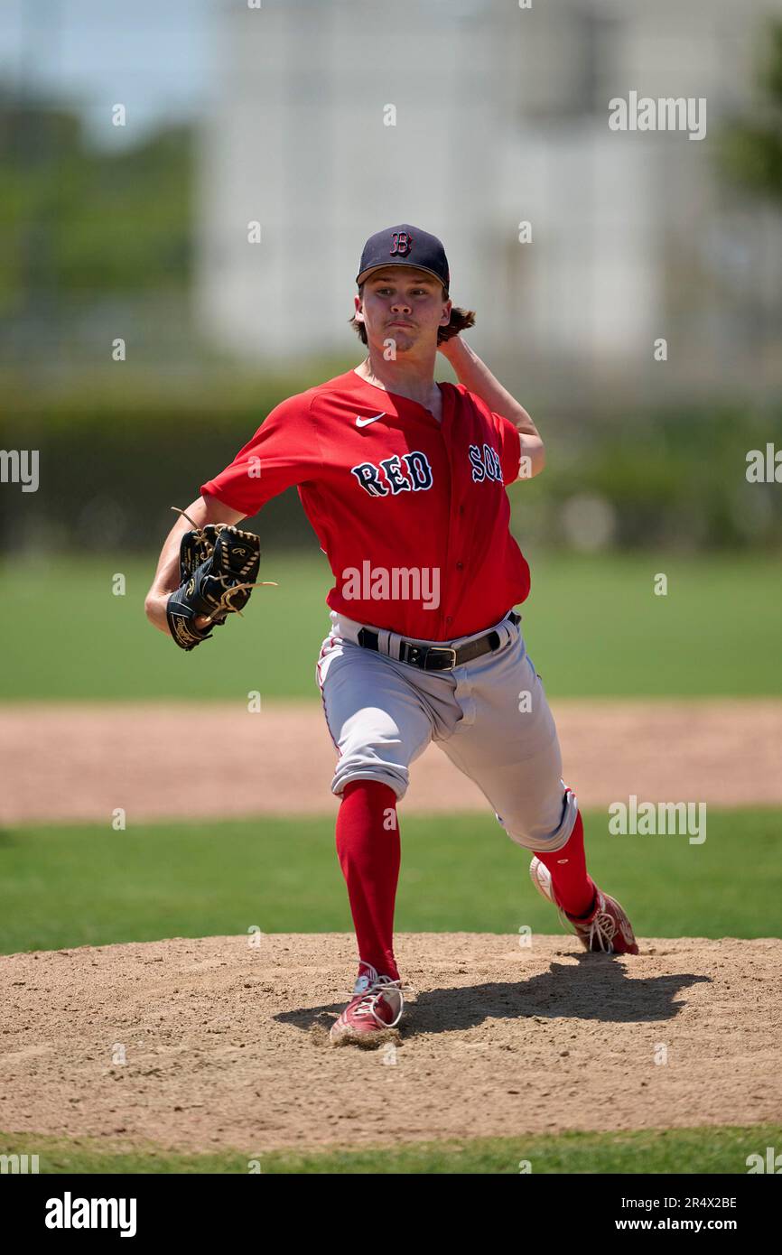 Boston Red Sox pitcher Connor Butler (82) during an Extended Spring ...