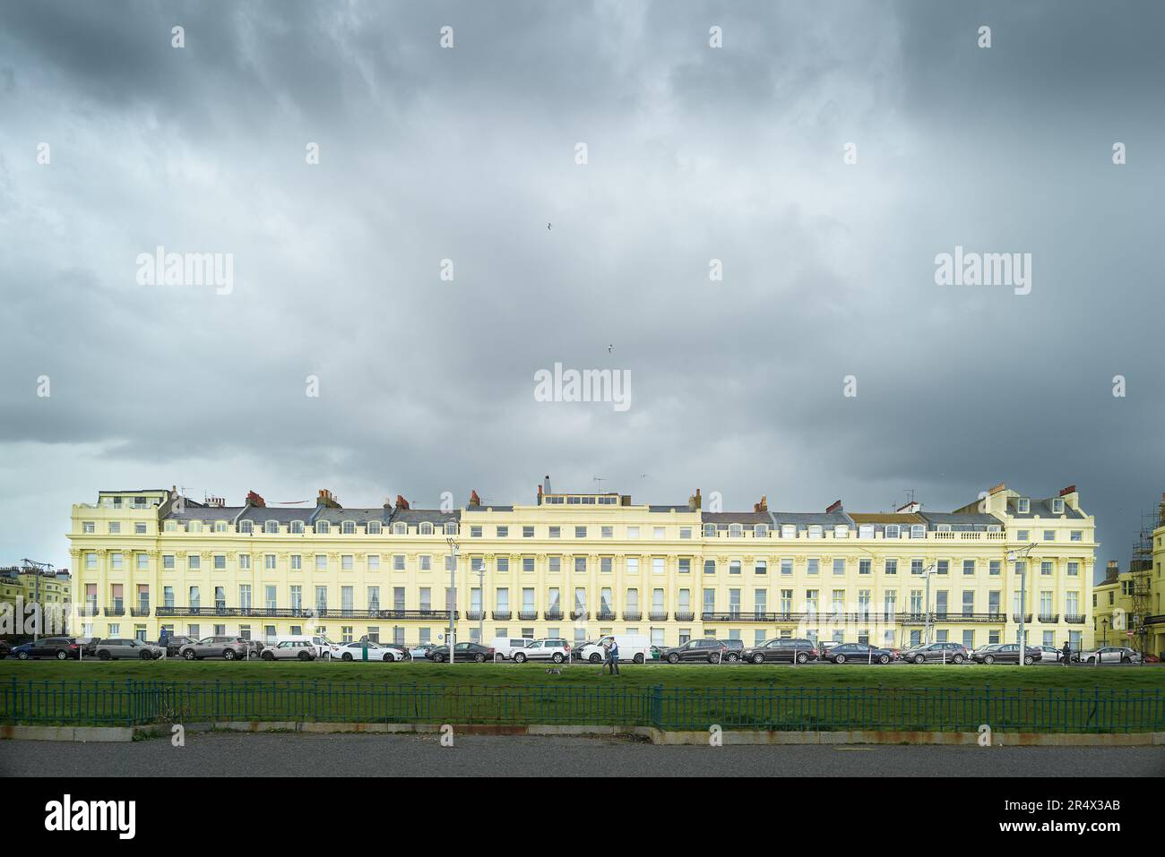 Brunswick Terrace, block of apartments on the seafront, Brighton and ...