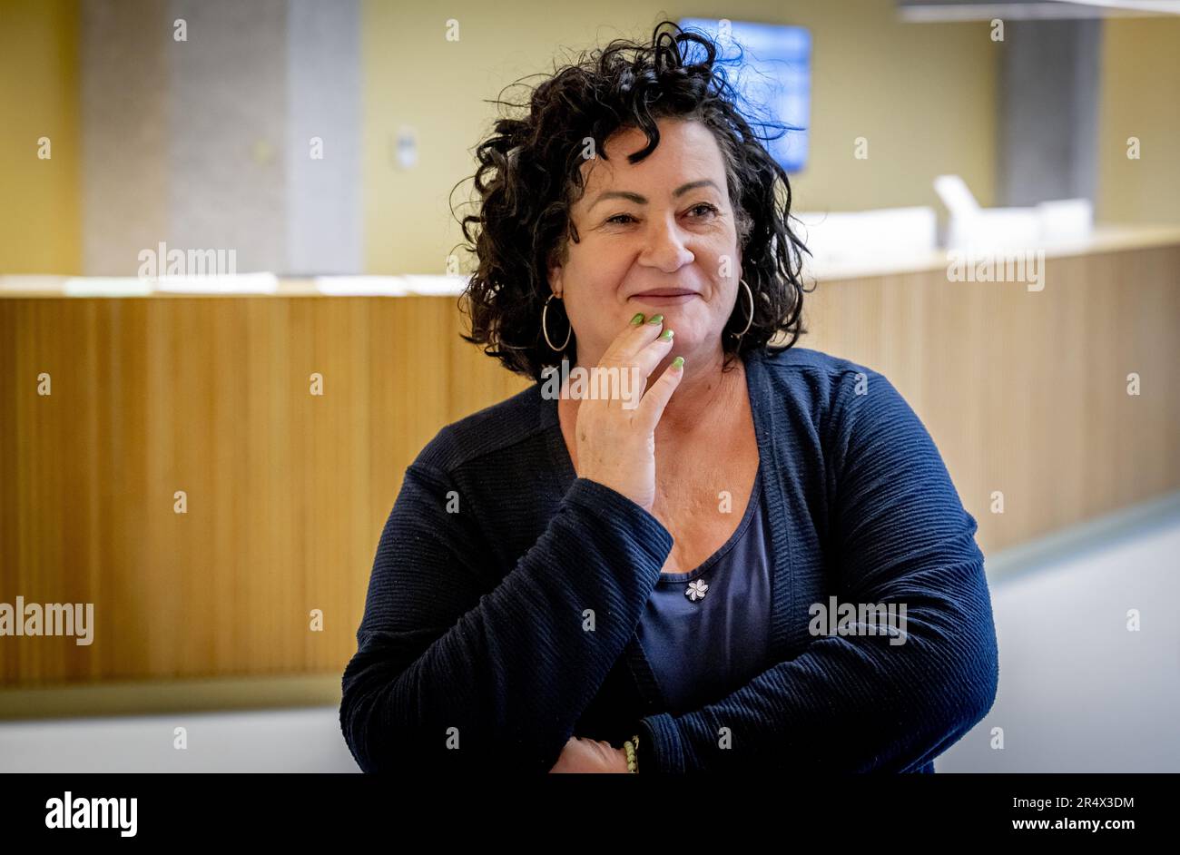 THE HAGUE - Caroline van der Plas, political leader of the Boer Burger ...