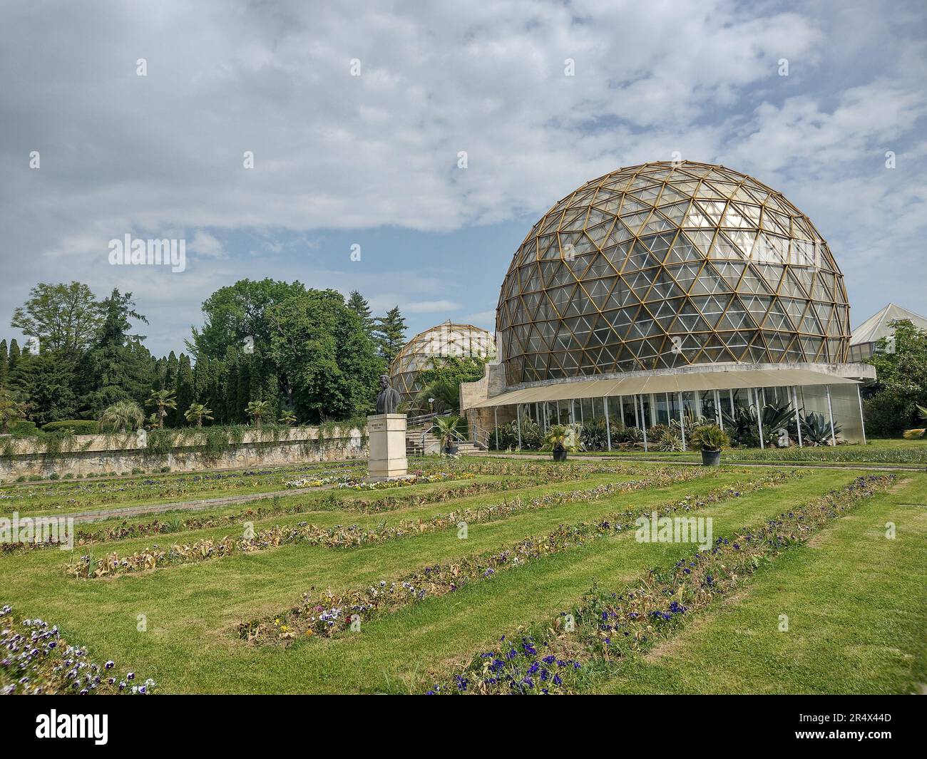 The Botanical Garden in the city of Jibou, Romania Stock Photo - Alamy