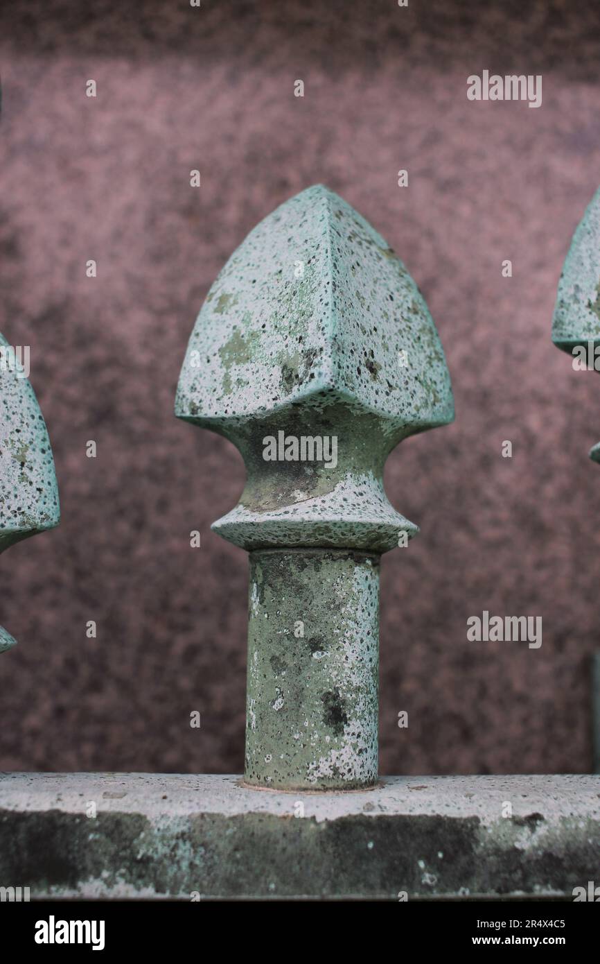 Beautiful decorative bars protecting a traditional medieval metal gate ...