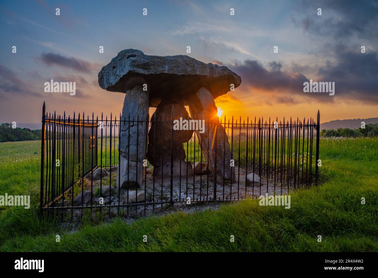 Kits Coty Megalith near Aylesford Kent Part of the medway megalithic ...
