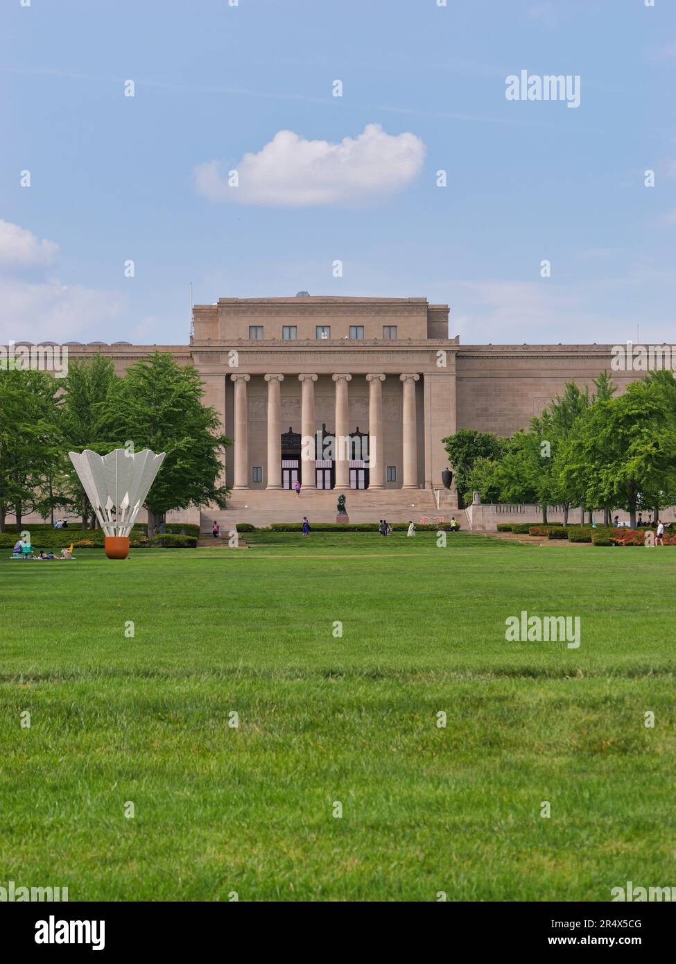 Kansas City, Missouri - May 29, 2023: Wide-Angle of the Shuttlecock ...