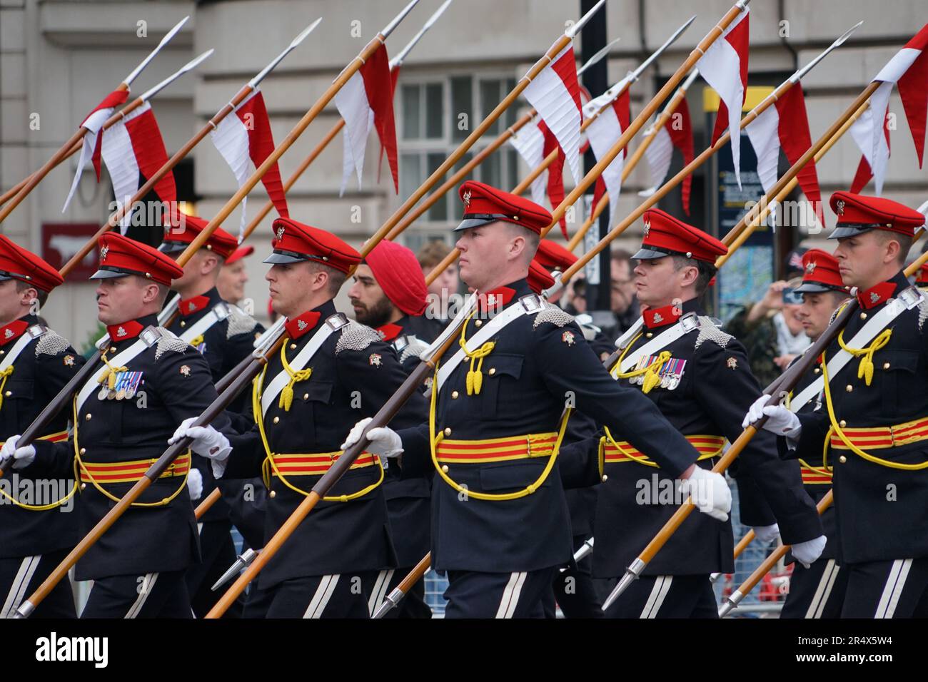The royal lancers hi-res stock photography and images - Alamy