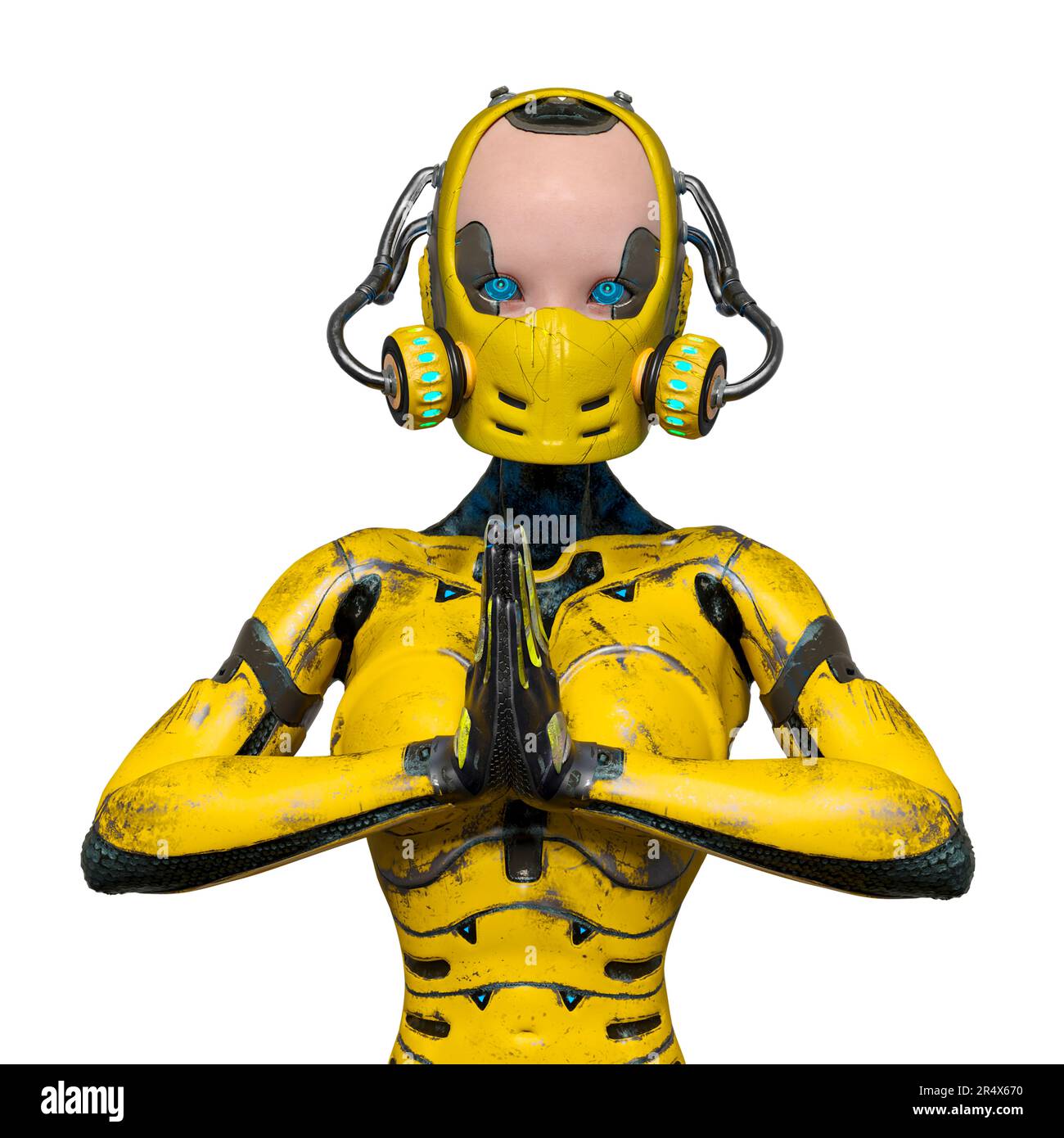 Hot Futuristic Fembot Women