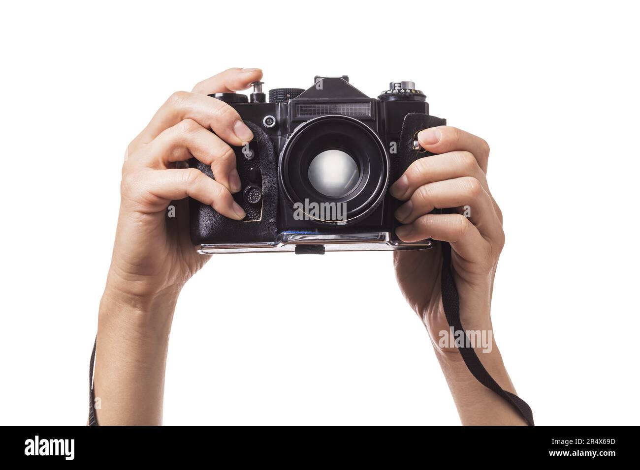 Camera in hands hi-res stock photography and images - Alamy