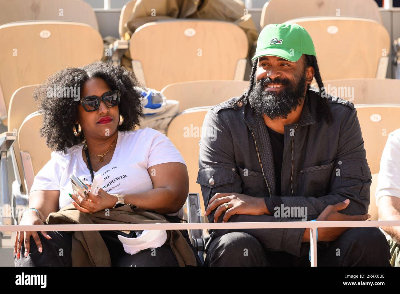 Paris, France. 30th May, 2023. Ronny Turiaf attends the 2023 French ...