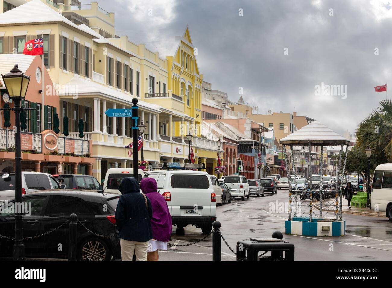 Front Street, a bustling business, shopping and tourist destination ...
