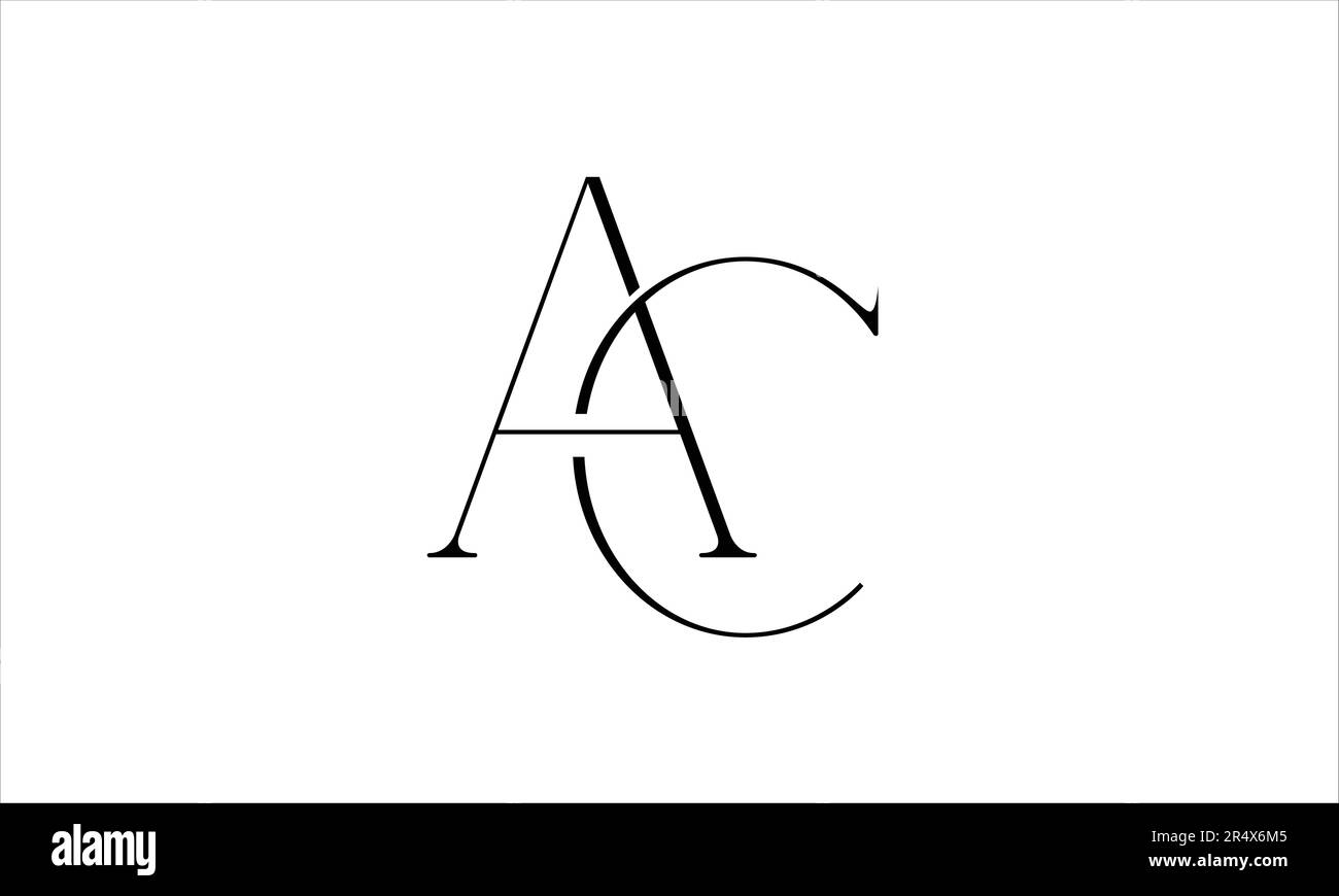 Ac logo vector vectors hi-res stock photography and images - Alamy