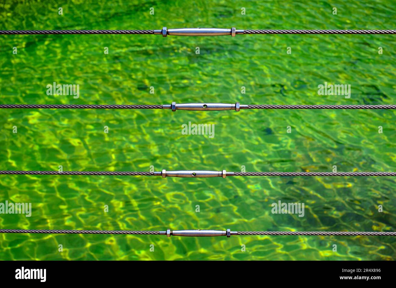 stainless steel turnbuckle. twisted wire cable safety rail balustrade ...